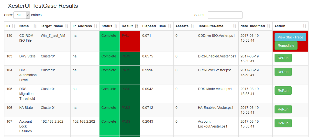 TestRun_TestCases – Invoke-Automation