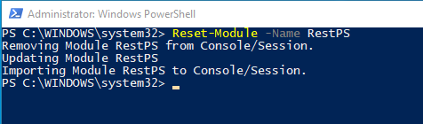 Reset-Module ~ Something that’s been missing for a while. – Invoke ...